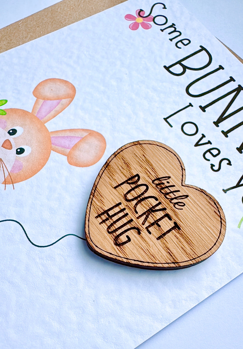 Easter Some Bunny Loves You Pocket Hug – Little Miss Party Perfect